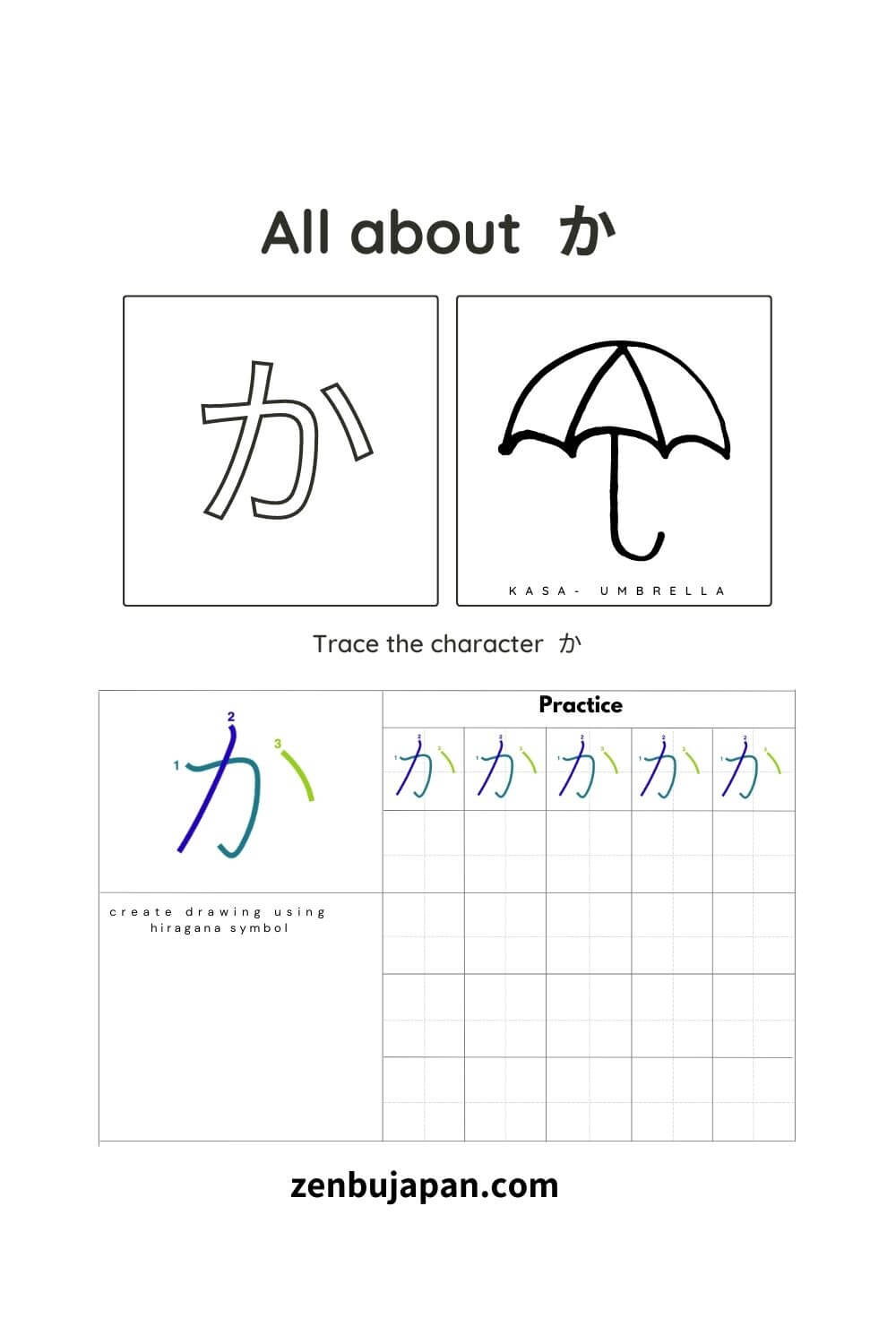 Worksheets - Zenbu Japan